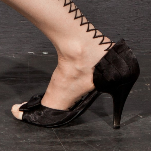 Spring | Shoes | Spring Open Toe Heels With Bow | Poshmark